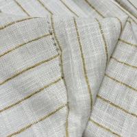 China Yarn Dyed Slubbed French Organic Viscose Linen Rayon Blend Fabric - Middle Weight Woven Material for Clothing and Home Textiles for sale