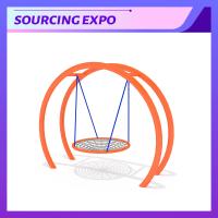 China Jungle Adventure Series Outdoor Playground Equipment for 3-12 Year Olds with 1150x1150mm Deck and 5-7 Year Warranty for sale