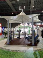 China Model 19901 Children Playground House with Swing and Slide - 162x120x157cm Outdoor Play Equipment for sale