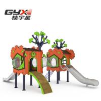 China Children Playground House Model 19902 - 126x120x150 cm Outdoor Play Equipment with Safety Certification for sale