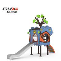 China Children Playground House Model 19902 - 126x120x150 cm Outdoor Play Equipment with Safety Certification for sale