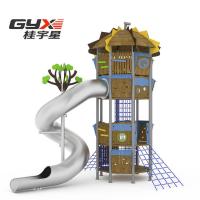 China Children Playground House Model 19902 - 126x120x150 cm Outdoor Play Equipment with Safety Certification for sale