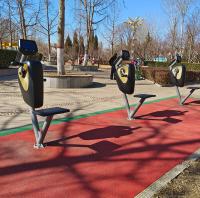 China Outdoor Calisthenics Training Station GYX-ZH11 | 11500×4800×3000mm Galvanized Steel Outdoor Gym Equipment for sale