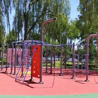 China GYX-ZH11 Outdoor Park Fitness Equipment 11500×4800×3000mm Galvanized Steel Street Workout Station for sale