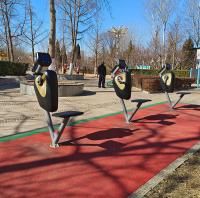 China GYX-ZH11 Outdoor Park Fitness Equipment 11500×4800×3000mm Galvanized Steel Street Workout Station for sale