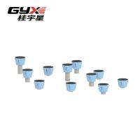China GYX-ZH11 Outdoor Gym Equipment 11500x4800x3000mm with 140mm Galvanized Steel Construction for sale
