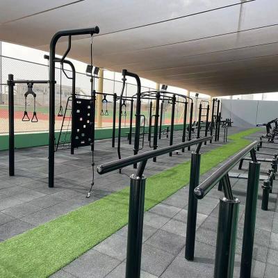 China GYX-ZH11 Outdoor Calisthenics Multi Gym 11500x4800x3000mm with 140mm Pipe and 12mm Base Plate for sale