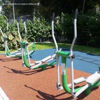 China TUV Certified Outdoor Elliptical Cross Trainer GYX-A11 - 1133×668×1522mm Dimensions with 3.0mm Pipe Thickness for sale