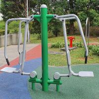 China GYX-A01 Outdoor Chest Press Equipment 2060×680×1950mm TUV/NSCC Certified Dual-User Fitness Station for sale