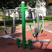 China GYX-A01 Outdoor Chest Press Equipment 2060×680×1950mm TUV/NSCC Certified Dual-User Fitness Station for sale