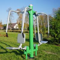 China GYX-A01 Outdoor Chest Press Equipment 2060×680×1950mm TUV/NSCC Certified Dual-User Fitness Station for sale