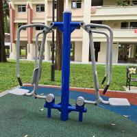 China GYX-A01 Outdoor Chest Press Equipment 2060×680×1950mm TUV/NSCC Certified Dual-User Fitness Station for sale