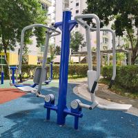 China GYX-A01 Outdoor Chest Press Equipment 2060×680×1950mm TUV/NSCC Certified Dual-User Fitness Station for sale