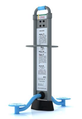 China TUV Certified Outdoor Hip Twister Fitness Equipment GYX-X01 | 1500×550×2000mm with 3.0mm Steel Construction for sale