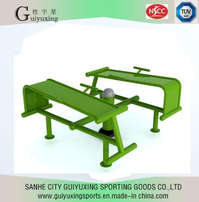 China GYX-A17 Abdominal Sit-up Board 1328x1662x630mm with 3.0mm Steel Pipe for Outdoor Fitness Training for sale