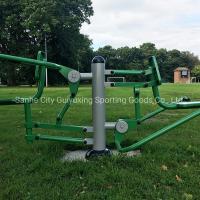 China GYX-A52 Outdoor Upper Body Workout Station 2183x942x1135mm with 3.0mm Steel Construction for sale