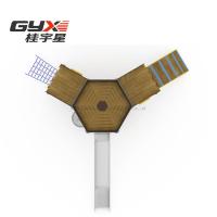 China GY X-E02 Outdoor Playground Slide 6900×4350mm with Zinc-Powder Coating for Amusement Parks for sale