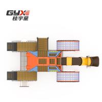 China GYX-E03 Outdoor Playground Slide for Children 7750×7600mm with Weather-Resistant Coating for sale