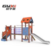 China GYX-E05 Outdoor Ship Playground Equipment 14200×8000mm with Double Powder Coating for All Climates for sale
