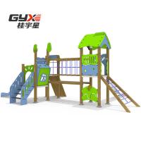 China GYX-E07 Outdoor Children's Playground Equipment 13100x10600mm with Dual Powder Coating Surface Treatment for sale