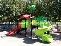 China GYX-E08 Outdoor Children's Playground Equipment 7400x6150mm with Double Powder Coating Surface Treatment for sale