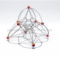 China Commercial Climbing Rope Obstacle Course 300cm x 300cm x 300cm with TUV/CE Certification for sale