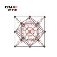 China Outdoor Rope Playground Equipment 1600x320x560cm for Kids Zone Ages 3-18 Years for sale
