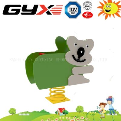 China NJ-E16 Children's Rocking Horse 750x360mm PE Panel with Powder Coated Surface for Park Playgrounds for sale