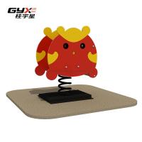 China GYX-P07 Rocking Horse for Children 750x360mm with PE Panel and Powder-Coated Surface Treatment for sale