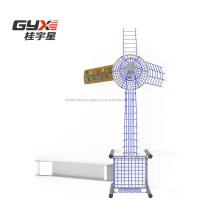 China Forest Castle GYX-E09 Children's Playground Equipment 7800x5200mm with Zinc-Powder Coating for sale