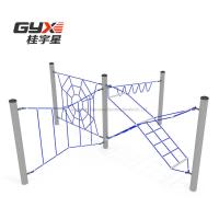 China Forest Castle GYX-E09 Children's Playground Equipment 7800x5200mm with Zinc-Powder Coating for sale