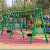 China GYX-E10 Flower Children's Playground Equipment 13500×16100mm with Electrostatic Powder Coating for sale