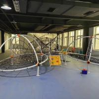 China GYX-E11 House Children's Playground Equipment 10500x7550mm with Zinc-Powder Coating for Amusement Parks for sale
