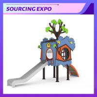 China New Style Children Playground Equipment Model 17601 for Ages 3-12 with 1150x1150mm Deck and 5-7 Year Warranty for sale