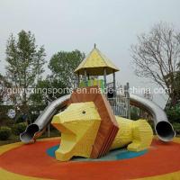 China Outdoor Children Playground Slide Model 01501 - 1180×830×420 cm Dimensions with Factory Direct Pricing for sale