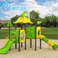 China Outdoor Playground Equipment Model 15201 with 114-127mm Posts and 1150x1150mm Deck Platform for sale