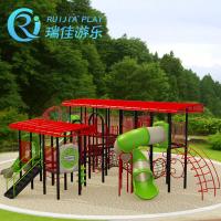 China Outdoor Playground Equipment Model 15201 with 114-127mm Posts and 1150x1150mm Deck Platform for sale