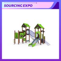 China Children Playground Slide Model 00101 - 1130x960x480cm Outdoor Amusement Equipment with TUV ISO Certifications for sale