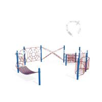 China Outdoor Playground Slide for Kids Model 00301 - 1240x680x450cm Commercial Grade Children's Play Equipment for sale