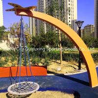 China Outdoor Children Playground Slide Model 01101 - 1160x1390x440 cm Safety-Certified Play Equipment for sale