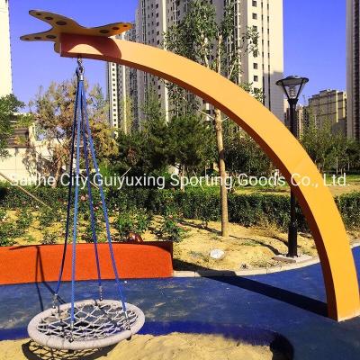 China Outdoor Children Playground Slide Model 01101 - 1160x1390x440 cm Safety-Certified Play Equipment for sale