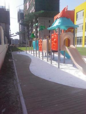 China Wooden Toddler Gym Set Model 02201 with 1140x560x540 cm Dimensions - Residential Playground Timber Outdoor Equipment for sale