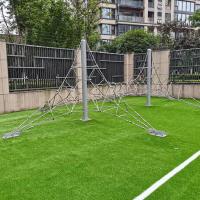 China Outdoor Rope Climbing Structure Playground Equipment for Kids 1150x790x500 cm Children Slide 02601 for sale