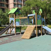 China Commercial Children's Playground Slide Model 02701 - 760x460x450 cm Outdoor Play Equipment with TUV & ISO Certifications for sale