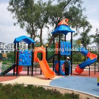 China Small Equipment Preschool Plastic Playground Outdoor Equipment for sale
