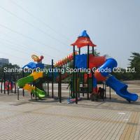 China Small Equipment Preschool Plastic Playground Outdoor Equipment for sale