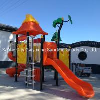 China Small Equipment Preschool Plastic Playground Outdoor Equipment for sale