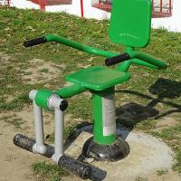 China Outdoor Leg Lifter Fitness Equipment - Heavy-Duty Steel Construction for Park & Outdoor Gym Installation for sale