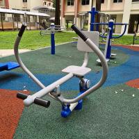 China Outdoor Fitness Rower - High-Strength Steel Construction with Adjustable Resistance for Full-Body Workout for sale