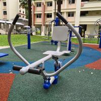 China Outdoor Fitness Rower - High-Strength Steel Construction with Adjustable Resistance for Full-Body Workout for sale
